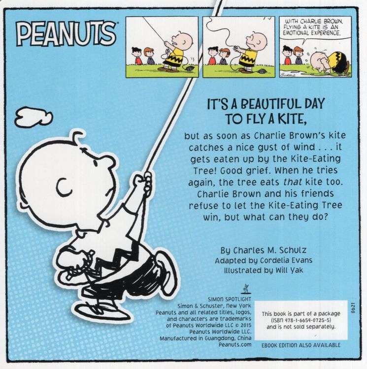 Go Fly a Kite Charlie Brown! (Peanuts) (Board Book)